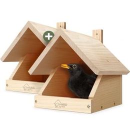 WILDLIFE HOME Nistkasten f&uuml;r Amseln | 2er Set