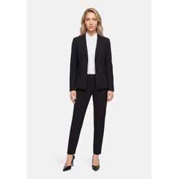 Betty Barclay Damen Kurzblazer "Damen langarm", schwarz, Gr. 44, Obermaterial: 86% Polyester, 14% Elasthan. Futter: 100% Polyester, Blazer, Form
