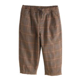 next Hose 'Cosy Smart' Jungen Gr&ouml;&szlig;e 80 beige / blau / schoko