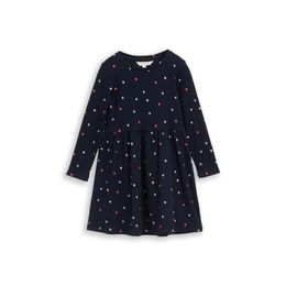 Tom Tailor Dress girl size 128/134 Light blue / Rose / Blood red / Black