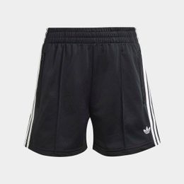 M&auml;dchen Shorts "FIREBIRD", schwarz-wei&szlig;, Gr. 170, adidas originals, Obermaterial: 100% Polyester, Hosen, f&uuml;r Kinder, sportlicher Stil, normal-weite