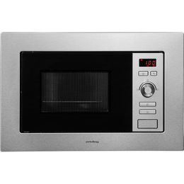 Privileg Einbau-Mikrowelle &raquo;AG820B8Q&laquo; Grill 800 W silber Einheitsgr&ouml;&szlig;e Einbau-Mikrowelle