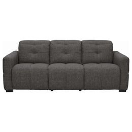 OTTO home 3-Sitzer &raquo;CAARLA Webstoff, Sofa, 224 cm, man. o. elektr. Relaxfunktion (USB)&laquo; mit USB-A und USB-C bei elektrischer Ausf&uuml;hrung, 