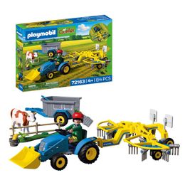Playmobil Konstruktions-Spielset &raquo;Kleiner Traktor mit Heuschwader (72163), Country&laquo; Made in Europe bunt Einheitsgr&ouml;&szlig;e Konstruktions-Spielset