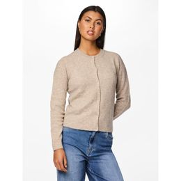 Pieces Damen Pieces Strickjacke &raquo;PCMALOU LS KNIT CARDIGAN NOOS BC&laquo; Materialmix, slim fit M