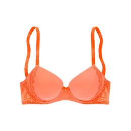 Lascana B&uuml;gel-BH in Orange - 39% | Gr&ouml;&szlig;e 80F | Damen-bhs