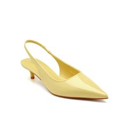 Sixth Sens Slingpumps in Gelb - 53% | Gr&ouml;&szlig;e 38 | Pumps