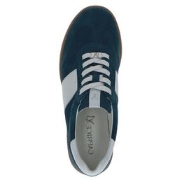 Caprice Leder-Sneakers in Dunkelblau - 49% | Gr&ouml;&szlig;e 39 | Damen-sneakers