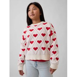 GAP Pullover in Creme/ Rosa - 48% | Gr&ouml;&szlig;e 152/158 | Kinder-pullover