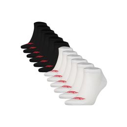 Levi's LEVI'S Herren Sneakersocken "Socken LEVIS LOW CUT BATWING LOGO 12P RECYCLED CO 12er Pack", Gr. 43, bunt, Obermaterial: 73% Baumwolle CO. 22%