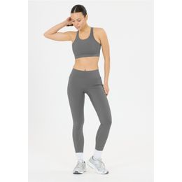 ENDURANCE ATHLECIA ATHLECIA Damen Trainingstights "Aliya V2", grau, Gr. 36, unifarben, 75% Polyamid, 25% Elasthan, Hosen, mit Quick Dry-Technologie