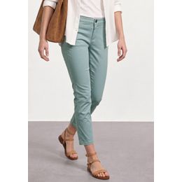 Street One Damen 7/8-Hosearona blau, Gr. 42, unifarben, Web, 97% Baumwolle, 3% Elasthan, Hosen, 4-Pocket Style