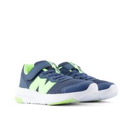 New Balance Kinder Laufschuh "578", Gr. 33vintage indigo, bleached lime glo, Synthetik, Textil, Schuhe, f&uuml;r Kinder