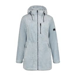 Icepeak Damen Fleecejacke "Icepeak CHELLES", wei&szlig;, Gr. S, Obermaterial: 100% Polyester, Jacken, mit verstellbarer Kapuze, schnell trocknend, aus