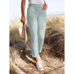 Casual Looks Damen Schlupfjeans, blau, Gr. 52, unifarben, 97% Baumwolle, 3% Elasthan, Jeans