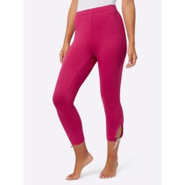 WITT Damen Leggings 3/4-lang, pink, Gr&ouml;&szlig;e 36/38