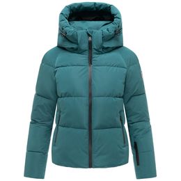 Navahoo Damen Steppjacke "Frostherz XIV", gr&uuml;n, Gr. XL, Obermaterial: 100% Polyester. Innenfutter: 100% Polyester. &Auml;rmelfutter: 100% Polyester.