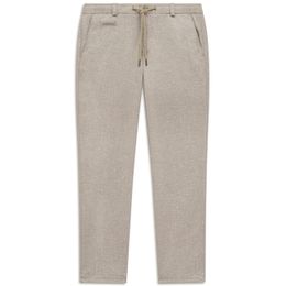 Bugatti Herren Chinohose "Jersey Premium", beige, Gr. 40, unifarben, 62% Polyester, 15% Lyocell, 13% Baumwolle, 7% Polyamid, 3% Elasthan, Hosen, mit