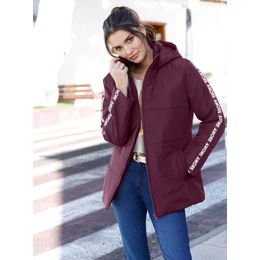 Classic Basics Damen Steppjackeburgund, Gr. 40, unifarben, 100% Polyester, Wattierung:100% Polyester, Jacken
