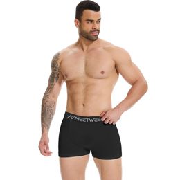 Meetwee Boxershorts '4 Pack Men's Breathable Underwear' Herren Gr&ouml;&szlig;e S bunt