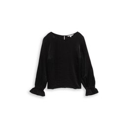 Tom Tailor Denim Bluse Damen Gr&ouml;&szlig;e XS schwarz
