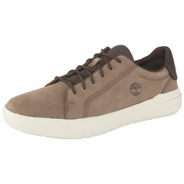 Timberland Herren Sneaker "SENECA BAY - LOW LACE UP SNEAKER", Gr. 44,5medium grau nubuck, Leder, Schuhe, aus Leder