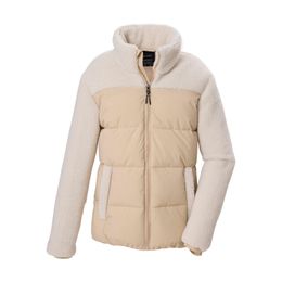 Killtec Kinder Steppjacke "KOW 170 GRLS QLTD JCKT", beige, Gr. 164, Obermaterial: 100% Polyester.Obermaterial 2: 100% Polyester.Futter: 100%