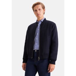 Seidensticker Herren Bomberjackedunkelblau, Gr. XXXL, unifarben, 50% Wolle, 35% Polyester, 10% Polyamid, 5% Sonstige Fasern, Jacken