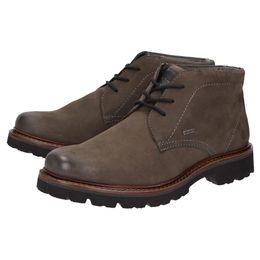 Sioux Damen Schn&uuml;rstiefelette "Adalrik-716-TEX-H", Gr. 42,5, grau, Obermaterial: 100% Rindnubukleder CNU. 100% Gummi rubber., Schuhe