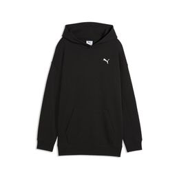 Puma Kinder Hoodie "Essentials Oversized Boxy Hoodie Jungen", schwarz, Gr. 140, Obermaterial: 100% Baumwolle. Seitentasche &ndash; Oben: 100% Baumwolle,