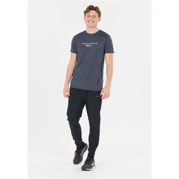 Endurance Herren Funktionsshirt "PORTOFINO", grau, Gr. XXL, bedruckt, meliert, 100% Polyester, Shirts, mit praktischer Quick Dry-Technologie