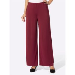 Heine Damen Palazzohose, Rot, Gr. 36, Weite Hosen, Material: Polyester