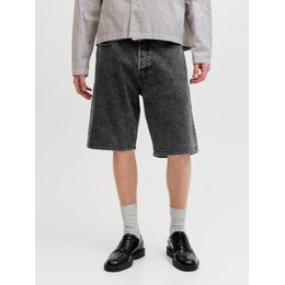 Jack & Jones JACK & JONES Herren Jeansshorts "JJIALEX JJORIGINAL SHORTS SQ 734 ST LN"medium grau denim, Gr. S, leichte Abriebeffekte, Denim/Jeans, Obermaterial:
