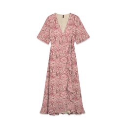 Vero Moda Curve Kleid 'VMCZille' Damen Gr&ouml;&szlig;e 44 kitt / umbra / cyclam / pitaya Sommerkleid