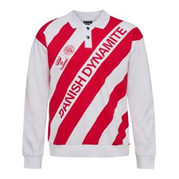 Hummel Poloshirt 'DBU 26 Fan Dynamite' Damen Gr&ouml;&szlig;e XS rot / wei&szlig;