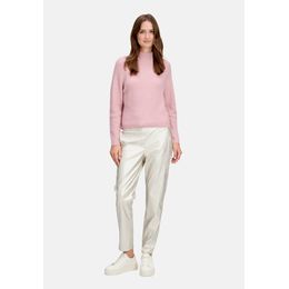 BETTY & CO BETTY & CO Damen Strickpullover "Damen mit hohem Kragen", rosa, Gr. 36, Strick, Obermaterial: 44% Polyacryl, 31% Polyamid, 20% Polyester, 5%
