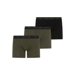 HUGO UNDERWEAR Herren Boxershorts "BOXER BR PLANET DES", Gr. XL, schwarz, Jersey, Obermaterial: 95% Baumwolle, 5% Elasthan, Unterhosen, elastischer