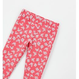 IDO M&auml;dchen Leggings "BABY GIRL TROUSERS", rosa, Gr. 86, 95% Baumwolle, 5% Elasthan, Hosen
