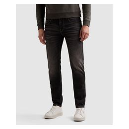 PME-Legend PME LEGEND Herren Regular-fit-Jeans "Nightflight PTR120", schwarz, Gr. 46, Denim/Jeans, Obermaterial: 59% Baumwolle, 24% Polyester, 10% Viskose, 6%