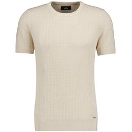 Ragman Herren Rundhalspullover, beige, Gr. XXL, Strick, 100% Baumwolle, Pullover