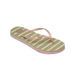Roxy Damen Sandale "Mauricia", Gr. 11, gr&uuml;n, Obermaterial: 95% Tr/ 5% Metallnieten, Futter: 100% Synthetik Tr, Laufsohle: 100% Eva., Schuhe