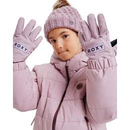 Roxy Kinder Snowboardhandschuhe "Freshfield Girl", rosa, Gr. L, Obermaterial: 50% Polyester, 50% Polyurethan., Handschuhe