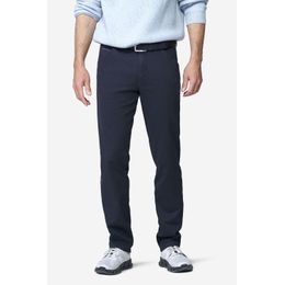 MEYER Herren Chinos "Chicago 2-5627", blau, Gr. 32, unifarben, 97% Baumwolle, 3% Elasthan, Hosen, im Canvas Look