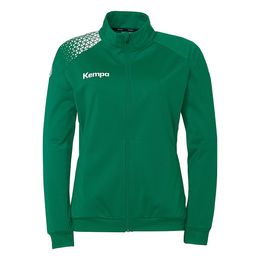 Kempa Damen Trainingsjacke "Trainingsjacke Ambition 28 Poly Women", gr&uuml;n, Gr. M, Obermaterial: 100% Polyester Pol. recyc.., Jacken
