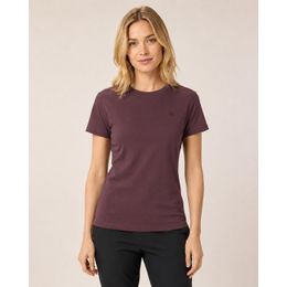 DEPROC Active Damen Funktionsshirt "LAGUN CS Damen T-Shirt", braun, Gr. 46, Jersey, 100% Baumwolle, Shirts
