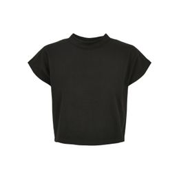Urban Classics Damen T-Shirt "Urban Classics Damen Ladies Stripe Short Tee", schwarz, Gr. XS, gestreift, 100% Baumwolle, Shirts