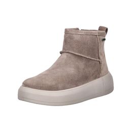 Legero Damen Ankleboots "Legero Stiefelette Veloursleder", Gr. 41, beige, Veloursleder, Schuhe