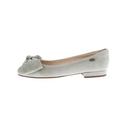 XAVER LUIS Schuhmanufaktur Ballet Flats 'PAULINA - mit gro&szlig;er Lederschleife' female size 37 Reed