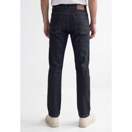 Street One MEN Herren Regular-fit-Jeans, blau, Gr. 32, unifarben, Jeans, 99% Baumwolle, 1% Elasthan, Jeans, Middle Waist