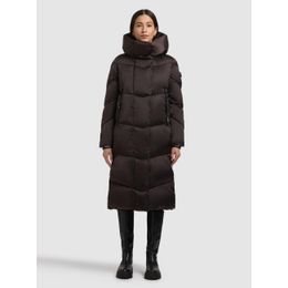 Khujo Damen Steppmantel "MANELIA2", braun, Gr. XXL, unifarben, 100% Polyester, M&auml;ntel